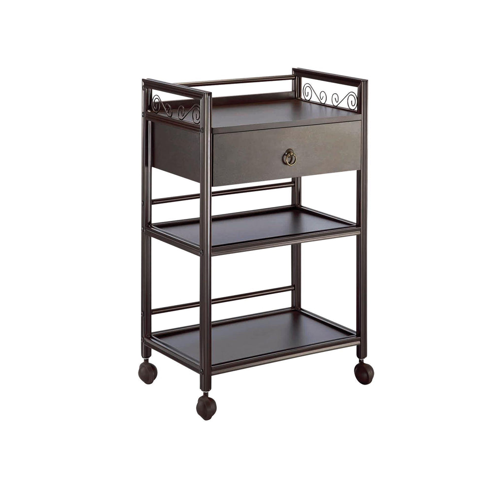 Wooden Retro Esthetician Trolley Brown – Universal Companies