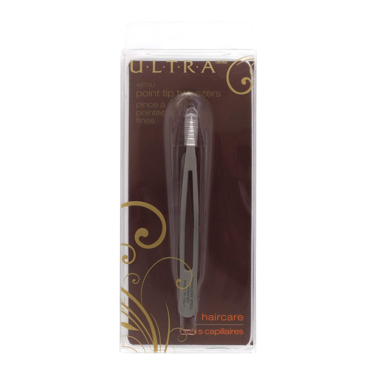 Ultra Professional Point Tip Stainless Steel Tweezers – Universal Companies